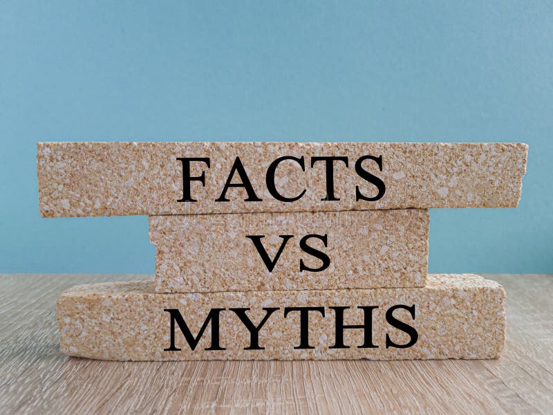 Facts Vs Myths Symbol. Concept Words Facts Vs Myths on Brick Blocks on ... Facts Vs Myths Symbol. Concept Words Facts Vs Myths on Brick Blocks on ...