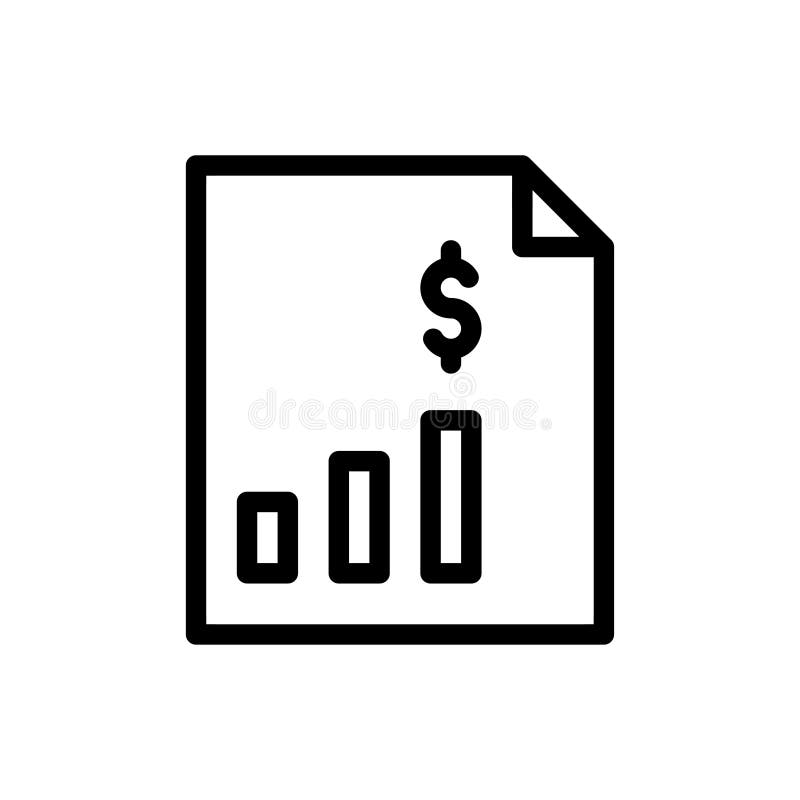 Factuur vector illustratie. Illustration of betaald - 215794244