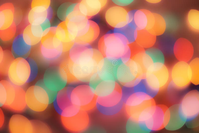 Facula Circular Discreta E Colorida Desfocada. Cor Borrada Pode Usar ...