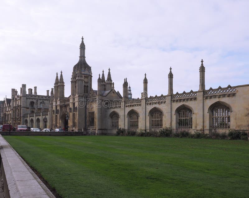 Faculdade Do Rei Em Cambridge Foto Editorial - Imagem de real, urbano ...