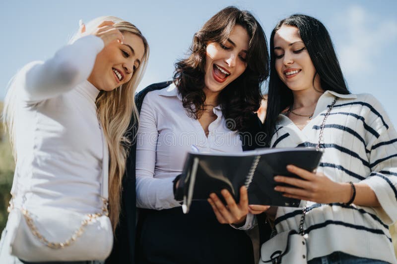 Faculty Colleagues Exchange Information As Learners Work on University ...