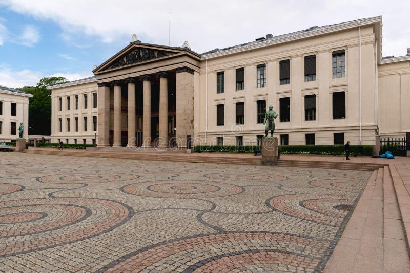 Oslo University editorial stock photo. Image of campus - 34070293