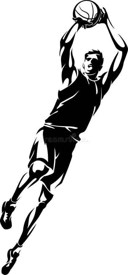 Basketball Jump Shot Stock Illustrations – 1,522 Basketball Jump Shot ...