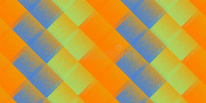 Fade Dotwork Rhombus Shapes Vector Geometric Seamless Pattern. Stock ...