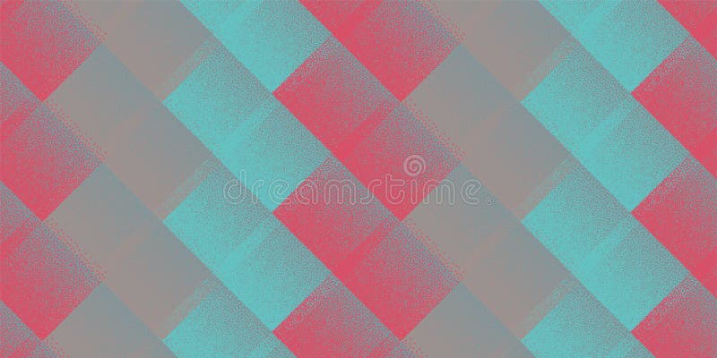Fade Dotwork Rhombus Shapes Vector Geometric Seamless Pattern. Stock ...