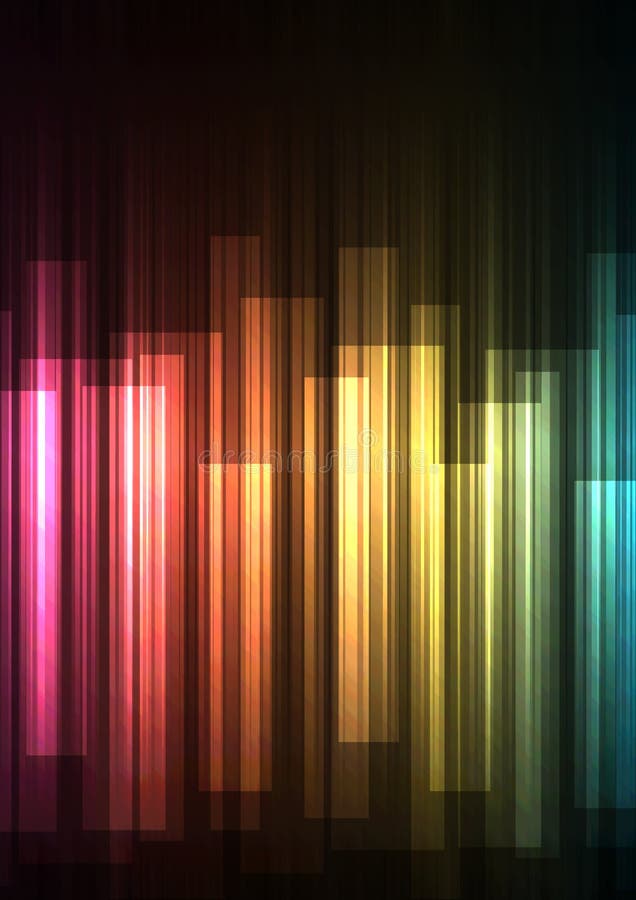 Fade Speed Bar Overlap in Dark Background Stock Vector - Illustration ...