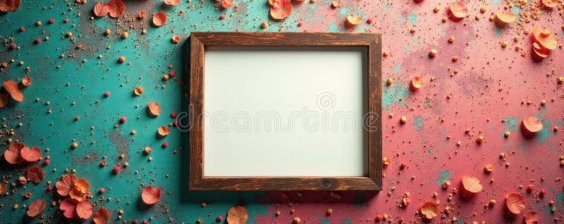 Faded, Aged Instant Photo Frame, Ready for Image , Card, Brown Stock ...