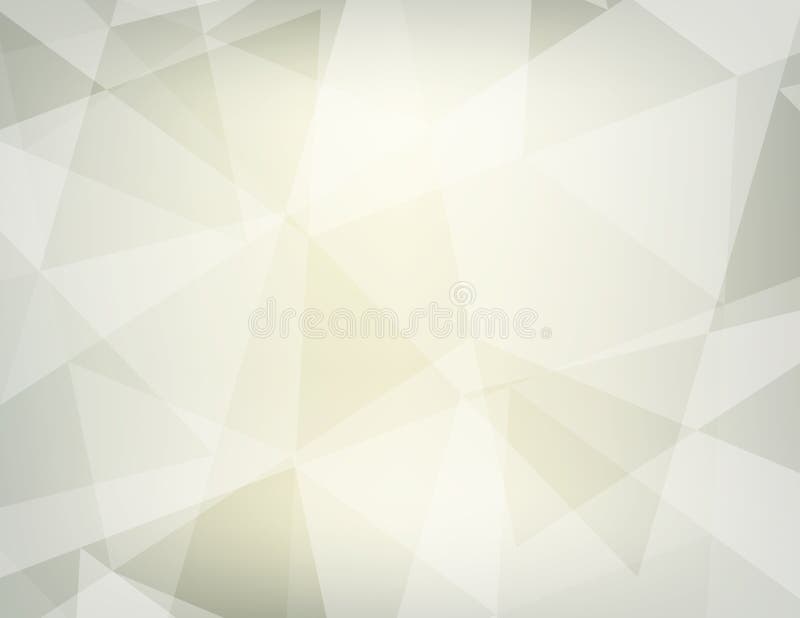 Faded Background with Transparent Triangles. Vector Graphic Pattern ...