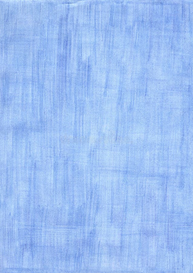 Faded Blue Rectangle Sheet of Paper Colored with Pencil Stock ...