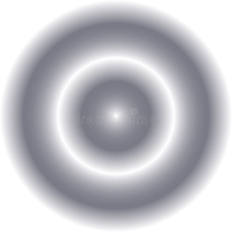 Faded Concentric Circles Radial Gradient Backdrop. Radial Circle Stock ...