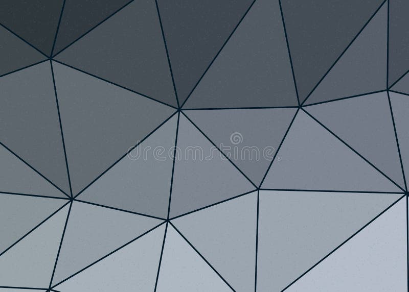 Faded Denim Color Abstract Color Low-Polygones Generative Art ...