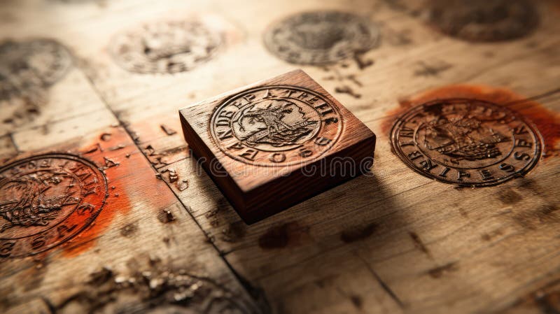 Faded Distressed Stamp Texture Stock Illustration - Illustration of ...