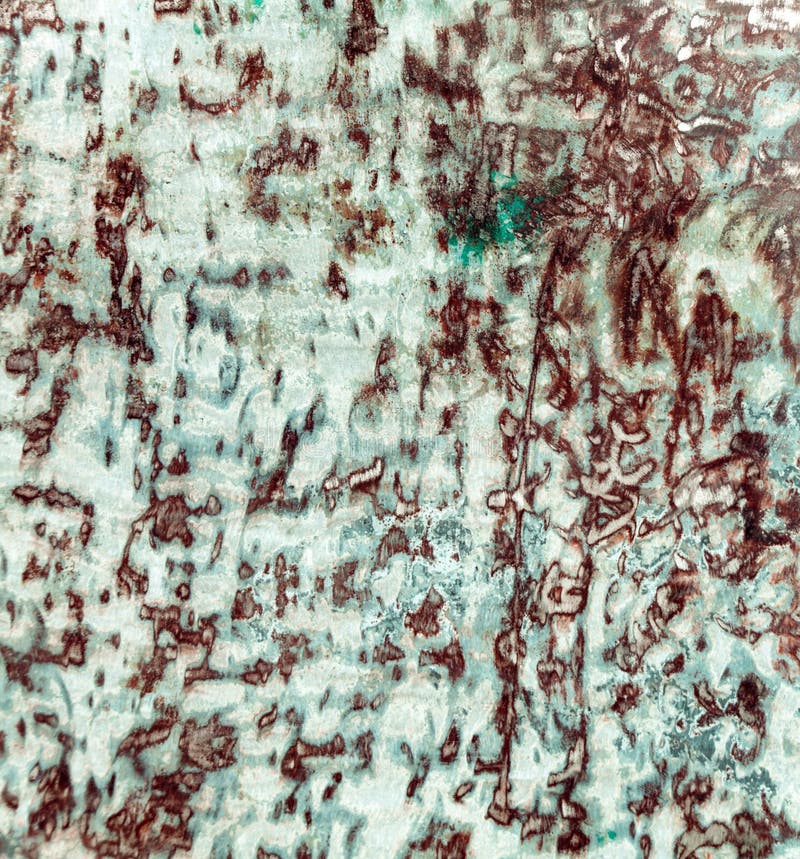 Faded Grey Metal Texture. Rusty Metal Wall. Stock Photo - Image of ...