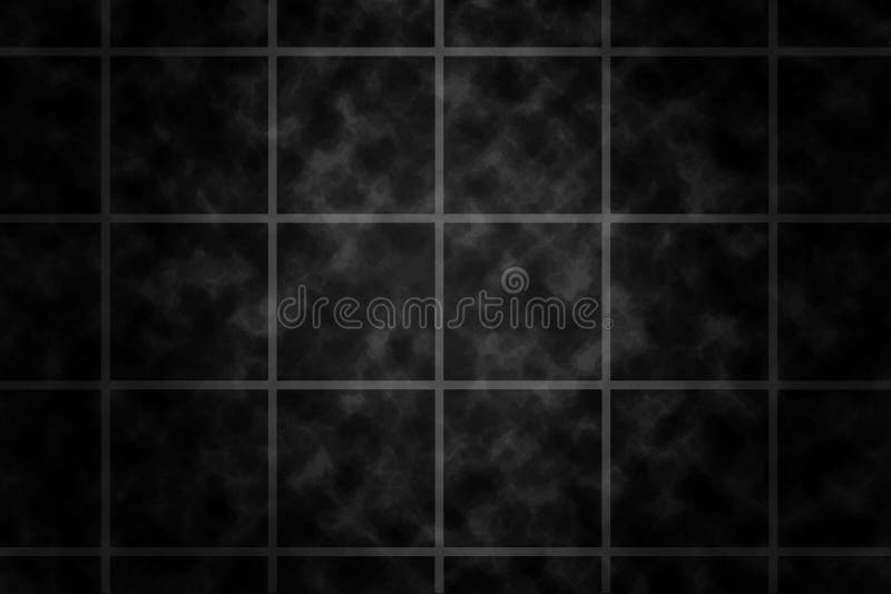 Faded Grid on Black Background Stock Illustration - Illustration of ...