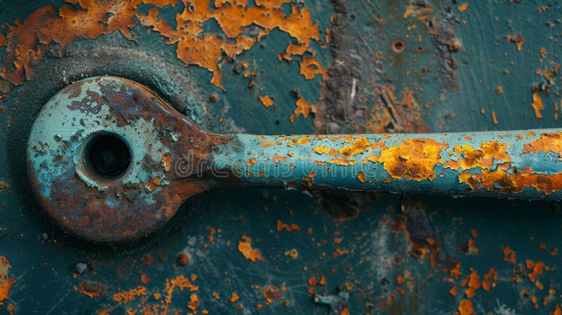 The Faded Grip of a Plastic Handle Worn Down from Countless Hours of ...