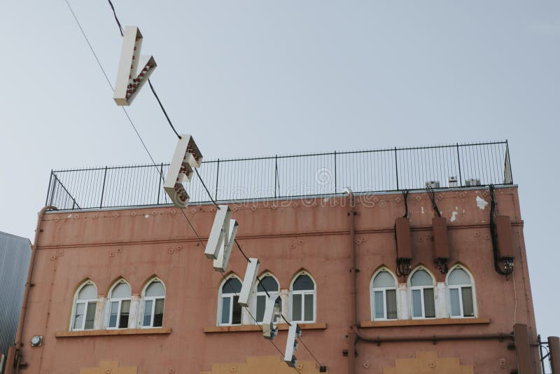 Orange building [1] stock photo. Image of orange, building - 167076