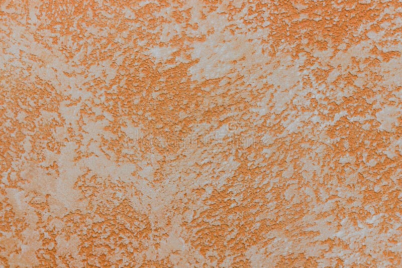 Faded Orange Plaster Wall Texture. Textured Background Stock Photo ...
