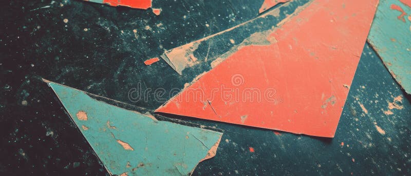 Faded Patterns and Vintage Textures Create a Retro Punk Aesthetic in a ...