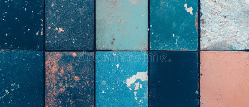 Faded Patterns and Vintage Textures Evoke Retro Punk Style in a Unique ...