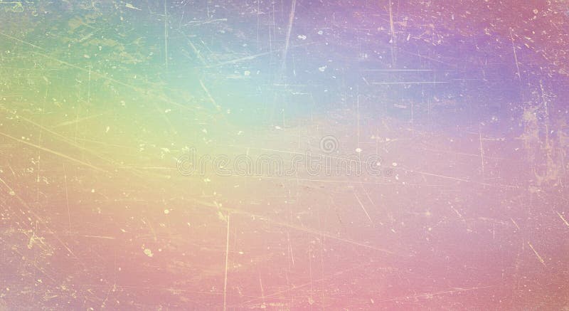 Faded Rainbow Overlay Effect Applied Subtle Grunge Texture Background ...