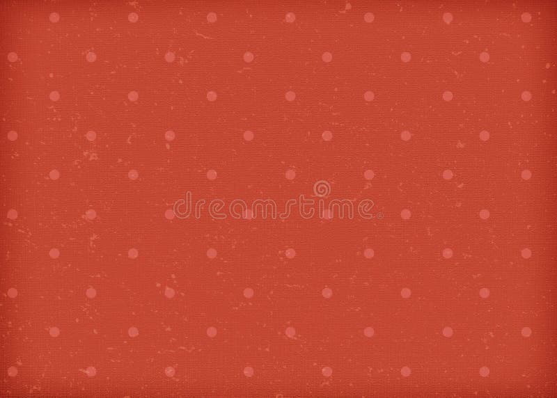 Faded Red Paper with White Polka Dots Stock Photo - Image of color ...