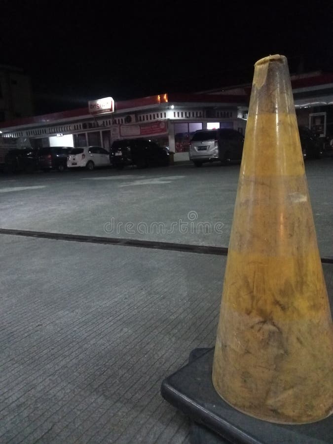 Faded safety cone stock image. Image of time, cone, safety - 266725401