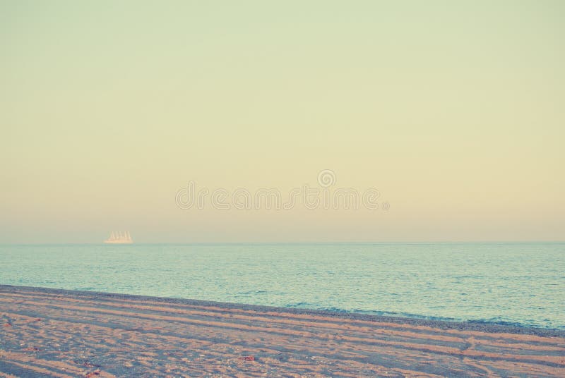 Faded Summer Beach Image/background Stock Photo - Image: 52406150