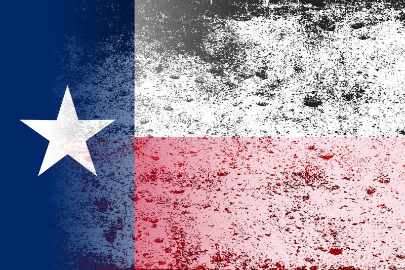 Texas Map Grunge and Flag stock vector. Illustration of states - 98345739