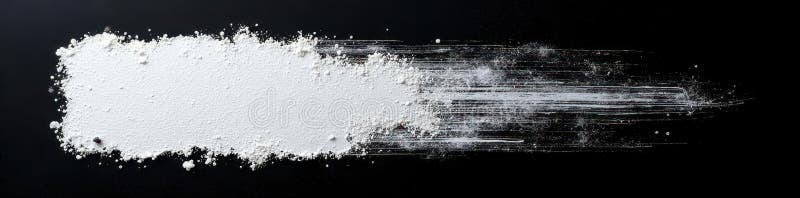 Faded White Ink Strokes, Parchment Like on Black, Antique, Surface ...