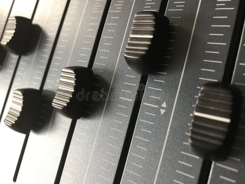 Faders 4th stock photo. Image of channel, media, broadcast - 93297868