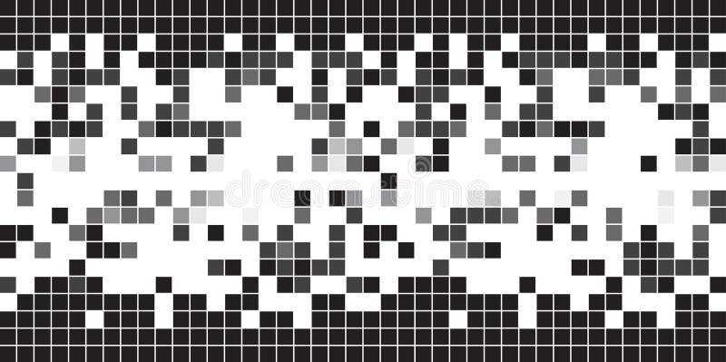 Fading pixel pattern stock vector. Illustration of geometry - 157187092