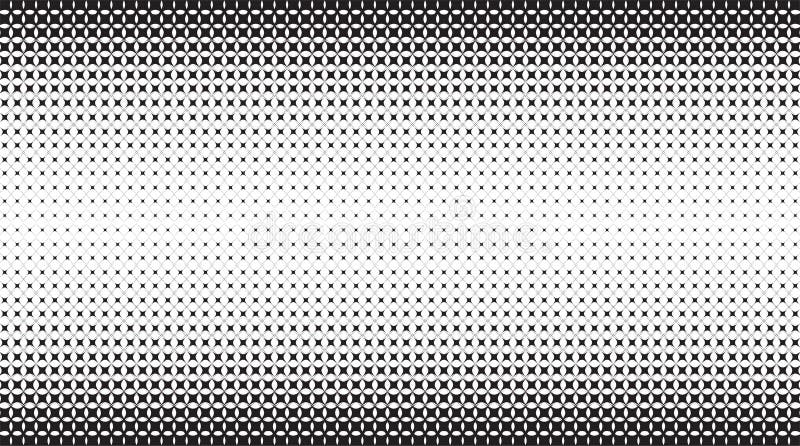 Fading Halftone Geometric Pattern Texture Background Stock Illustration ...