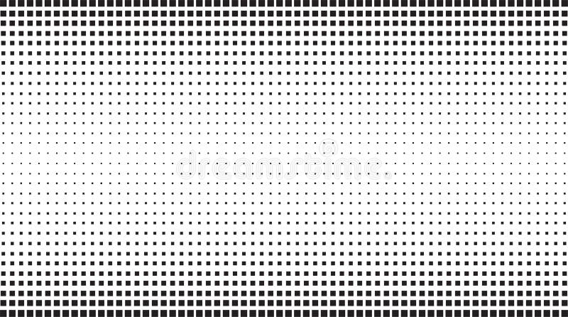 Fading Halftone Squares Pattern Texture Background Stock Illustration ...