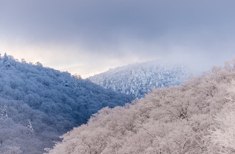 Fading Mountain Light stock image. Image of landscapes - 52380613