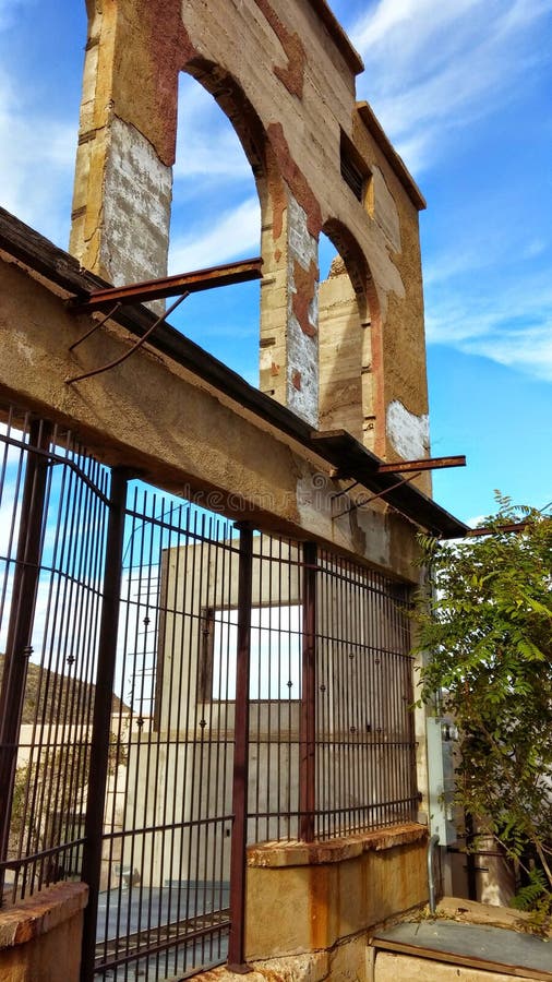 A Fading Place stock image. Image of fading, jerome, building - 50254059