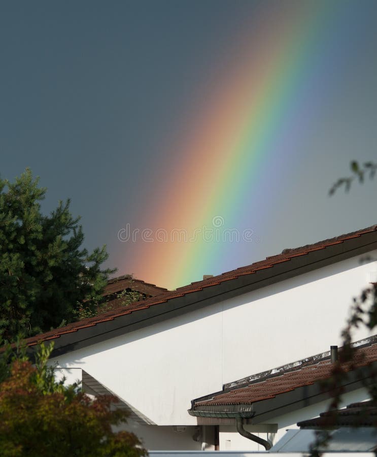 Fading Rainbow stock photo. Image of environment, agriculture - 20651826