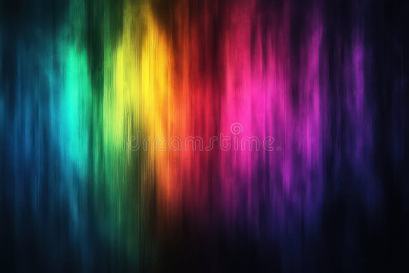 Fading Rainbow Gradient into Black with Texture Stock Photo - Image of ...