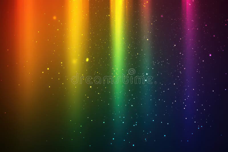 Fading Rainbow Gradient into Black with Texture Stock Illustration ...