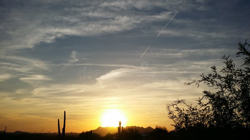 Fading Sunset Glow stock image. Image of sunset, mountain - 93885707