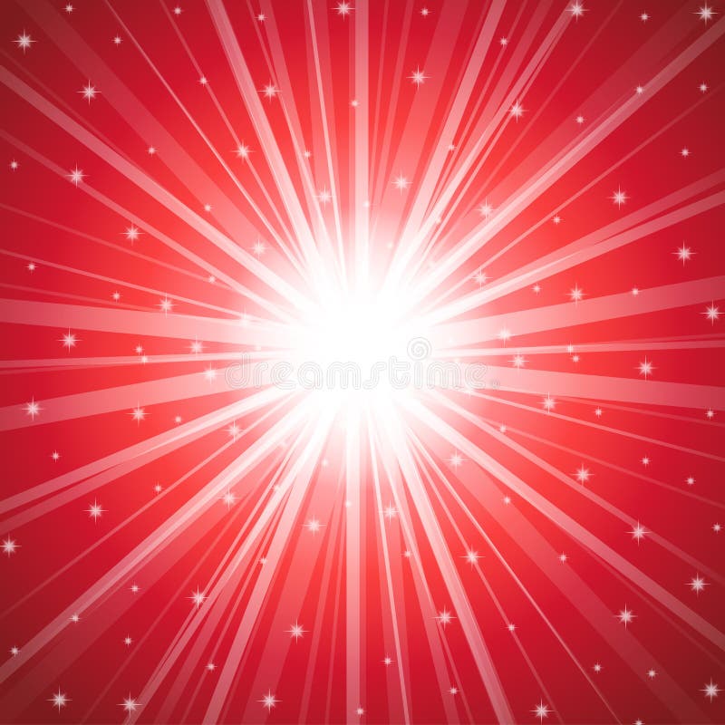 Bright Fading Background with Stars, Vector Illustration Stock Vector ...