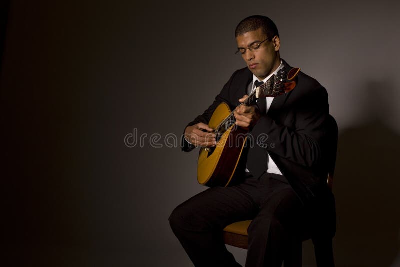 Fado musician stock image. Image of fado, guitar, performer - 77136799