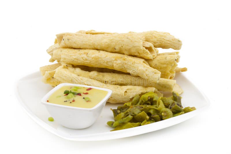 Fafda Food stock photo. Image of indian, diwali, fafda - 104269066