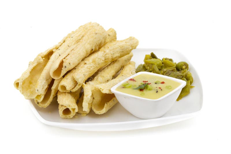 Fafda Food stock photo. Image of cultural, asia, fafra - 104269074