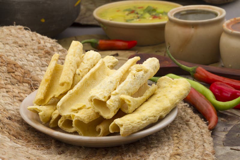 Fafda Food stock image. Image of holi, indian, fafda - 104272755