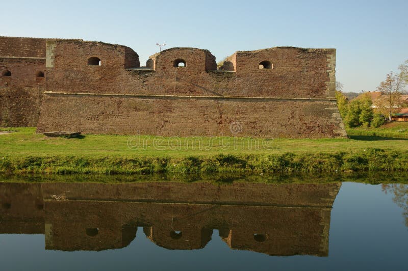 Fagaras Fortified Fortress (romanian Cetatea Fagar Stock Image - Image ...