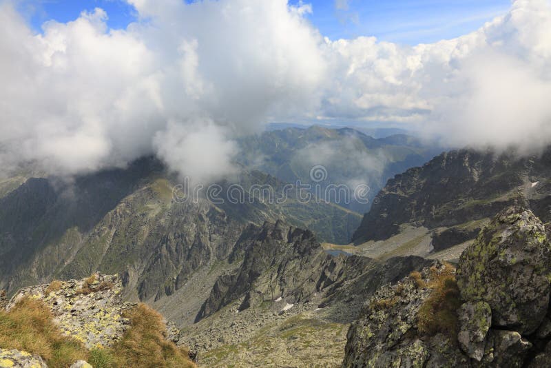 Fagaras landscape stock image. Image of stone, rock, scenic - 10989601