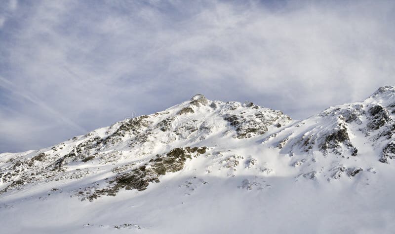 Fagarasi Mountains stock image. Image of winter, outdoor - 11618631