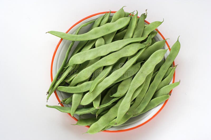 Fagiolo verde immagine stock. Immagine di libero, fibra - 820177