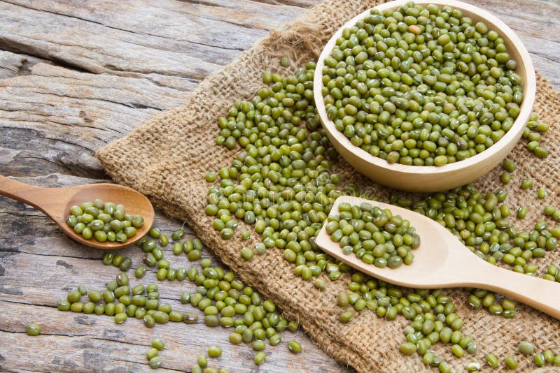 Porridge Del Fagiolo Verde Del Giglio Fotografia Stock - Immagine di ...