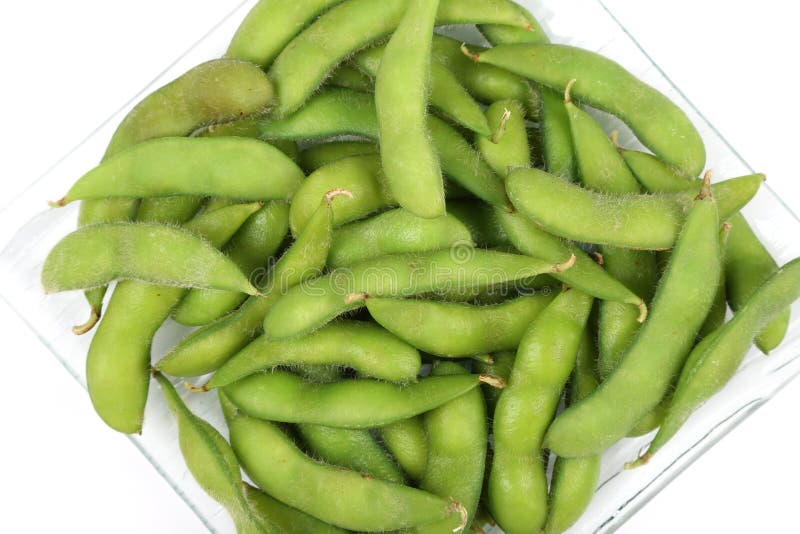 Fagiolo verde della soia fotografia stock. Immagine di salute - 32525724